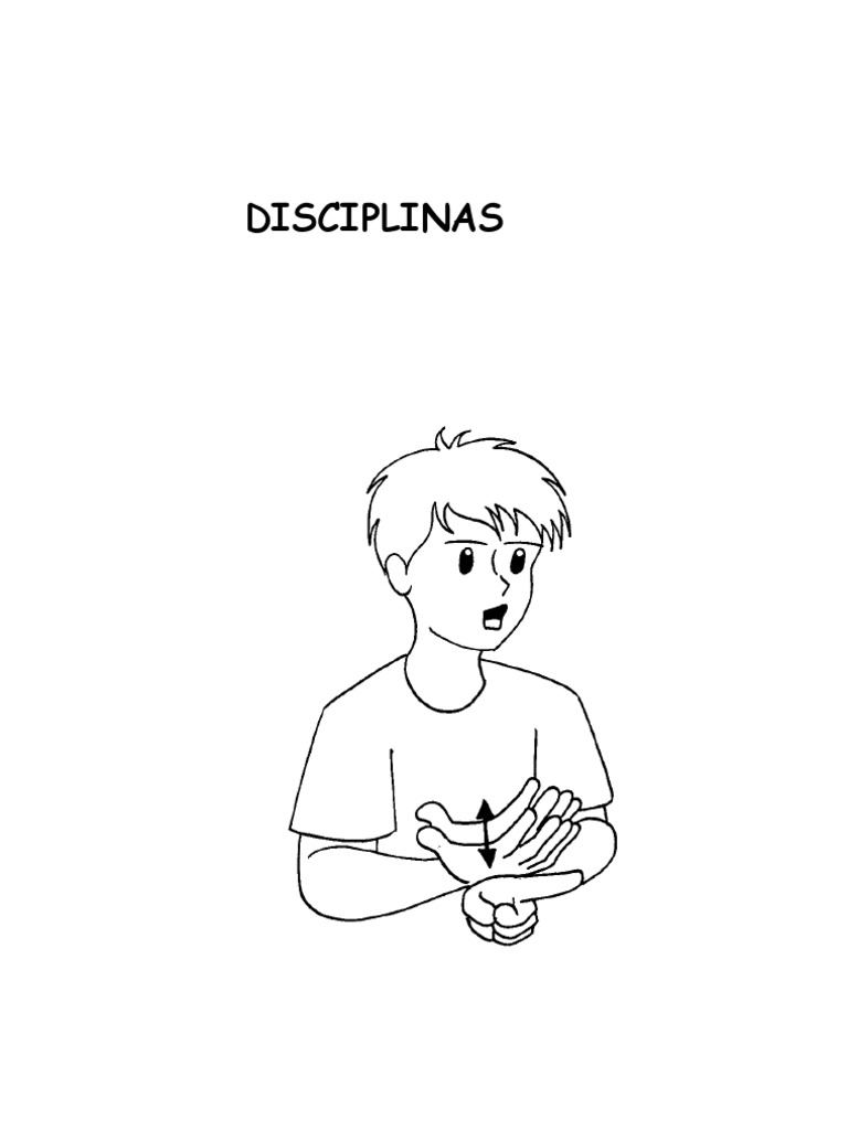 Disciplinas Escolares em Libras | PDF
