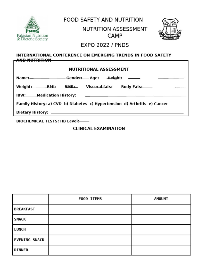 Food Safety and Nutrition | PDF