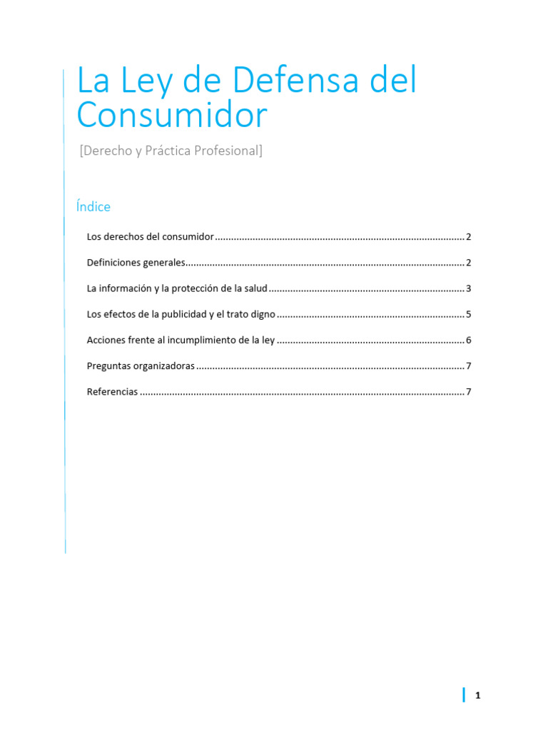 Ley De Defensa Del Consumidor Autos Usadosnull