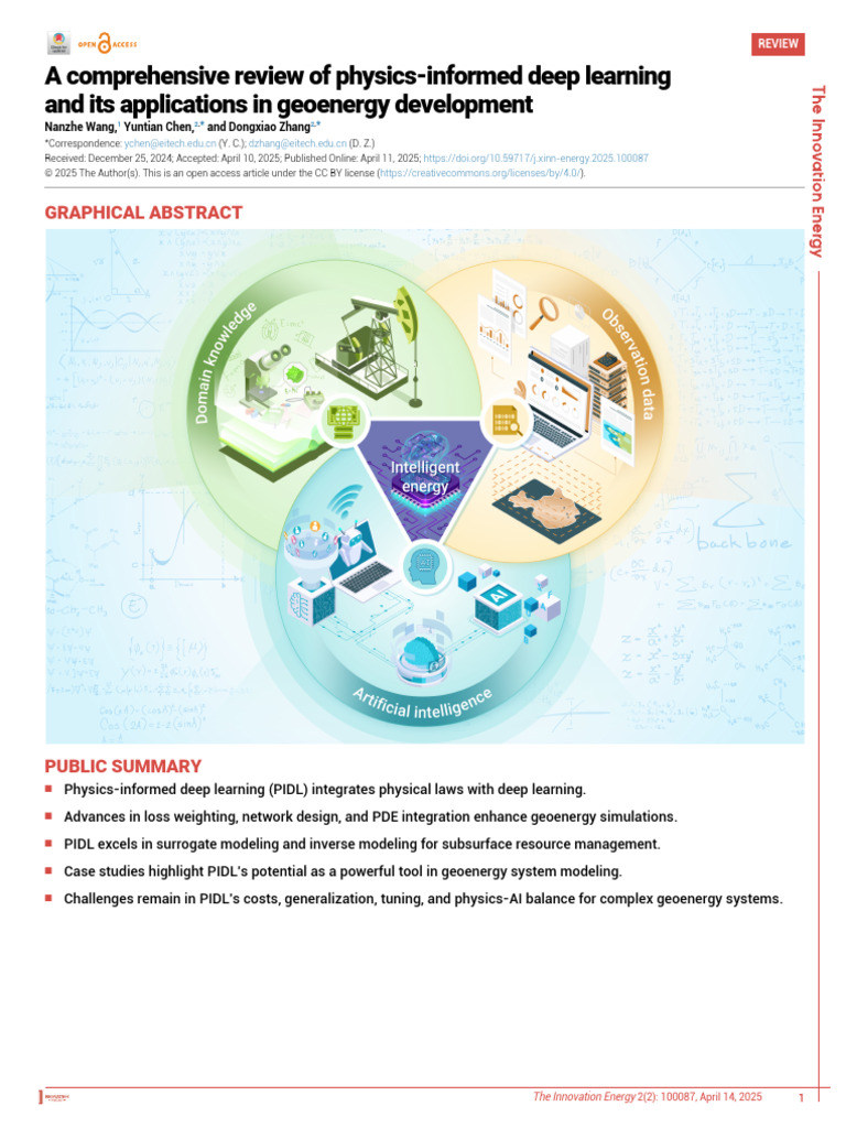 A Comprehensive Review of Physics-Informed Deep Learning and Its ...