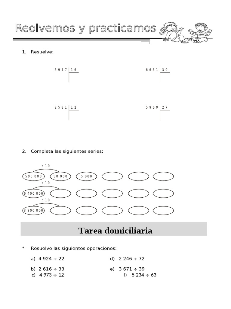 LIBRO DE ACTIVIDADES MATEMÁTICAS DE 3ER GRADO | PDF