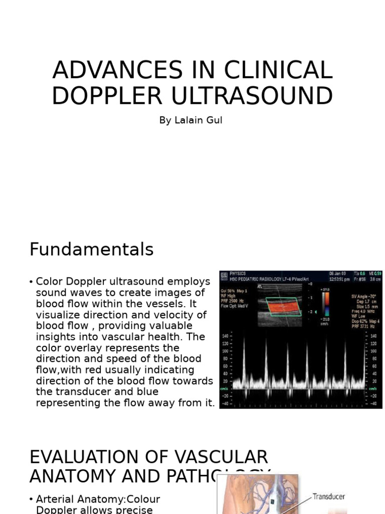 Doppler | PDF | Vein | Medical Ultrasound