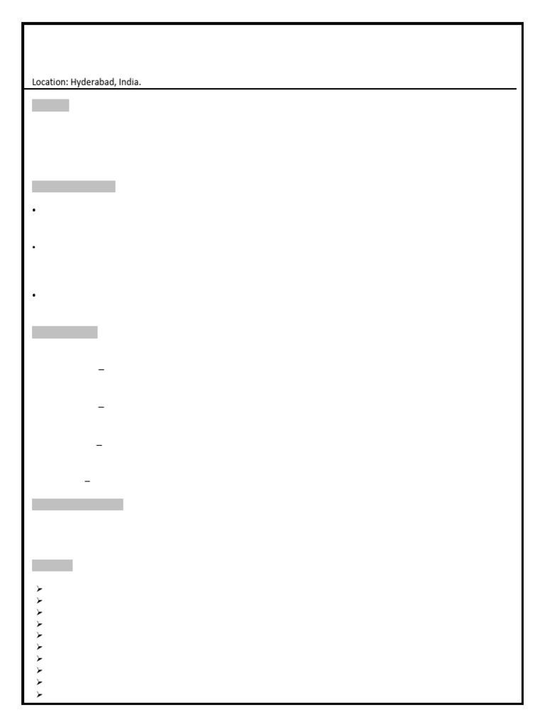 Shaik Baji Resume | PDF | Inventory | Logistics