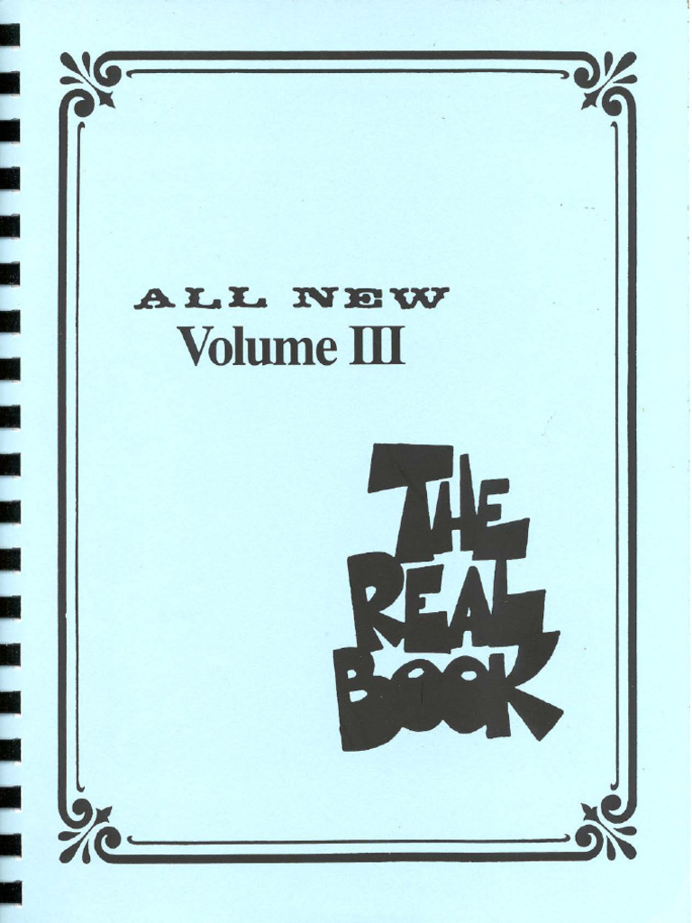 Volume 3 Real Book | PDF