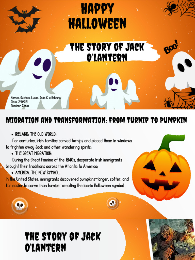 Jack O'Lantern: Halloween Origins Explained | PDF