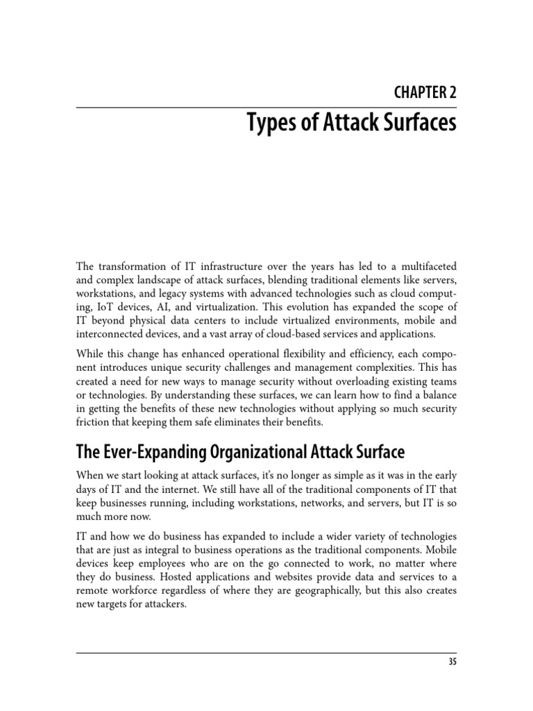Understanding IT Attack Surfaces | PDF | Cloud Computing | Security