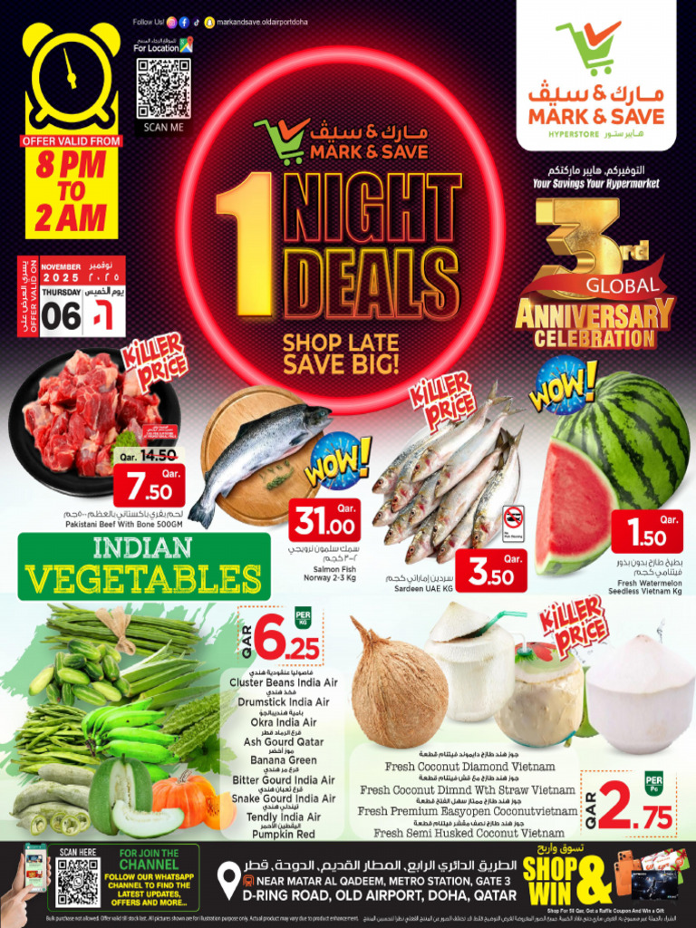 1night Deals at Mark& Save D-Ring Road, Old Airport, Doha, Qatar-09 | PDF