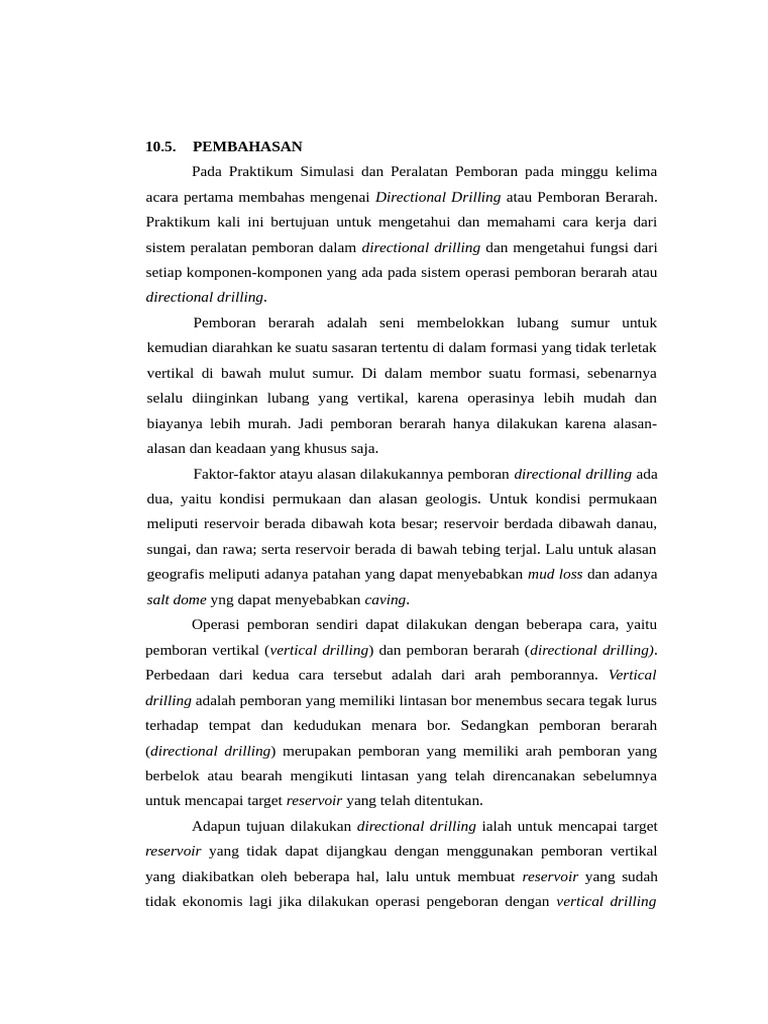 Panduan Lengkap Pemboran Berarah | PDF