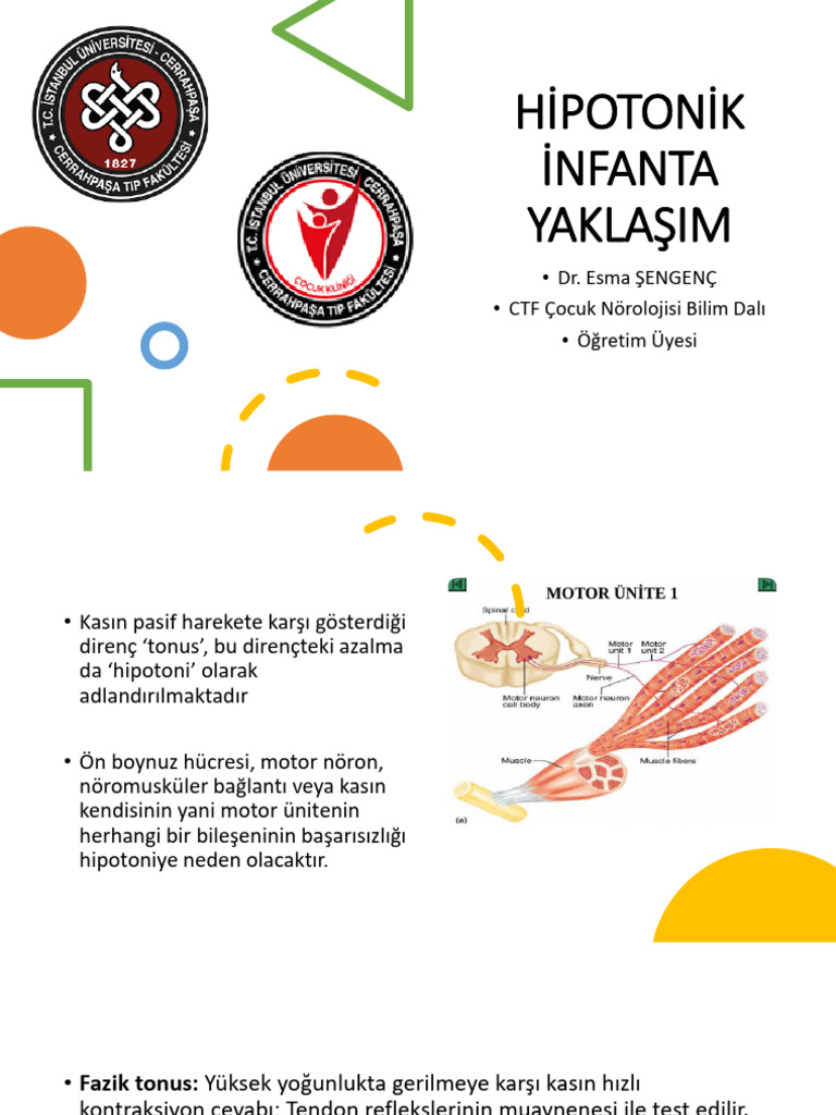 2 Ekim Hipotonik Infanta Yaklaşım | PDF