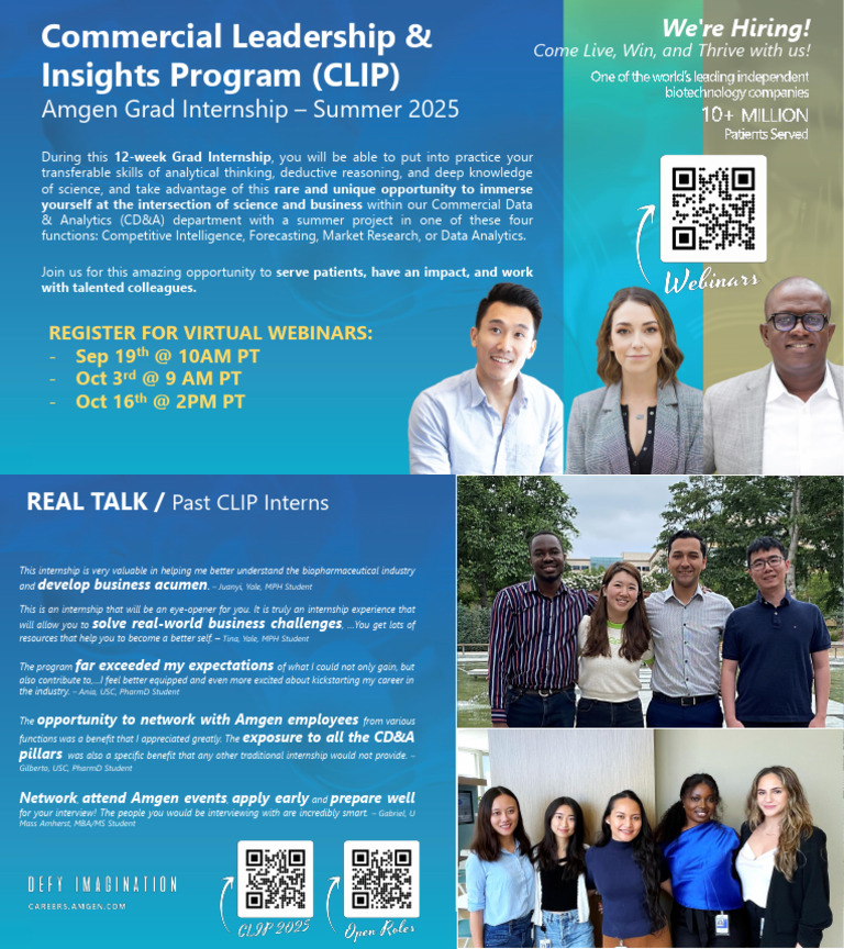 CLIP Internship Flyer 24-25 - Virtual | PDF | Cognition