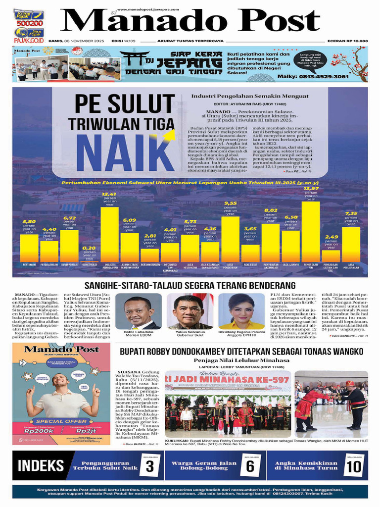 Manado Post 06 November 2025 R | PDF