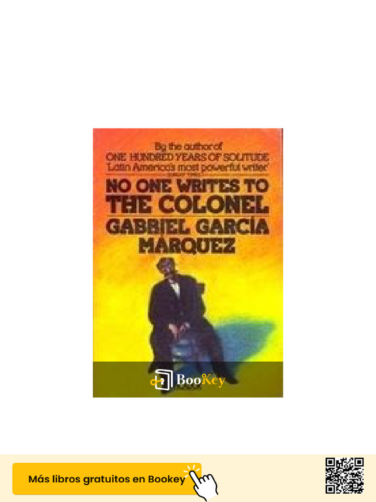 El Coronel No Tiene Quien Le Escriba | PDF | Gabriel García Márquez