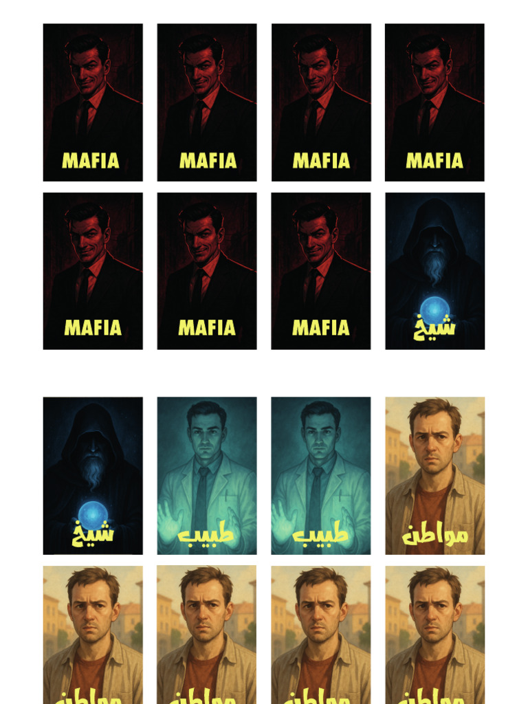 Mafia Cards | PDF