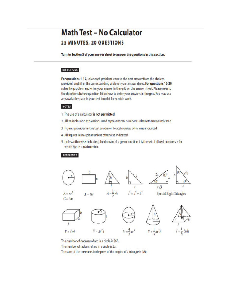 Practice Test 3 | PDF