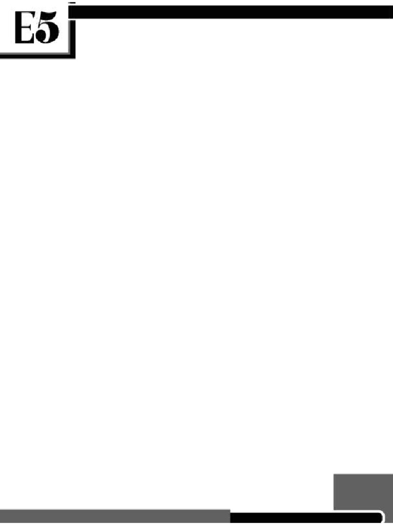 Hoja Membretada E5 Plantilla | PDF