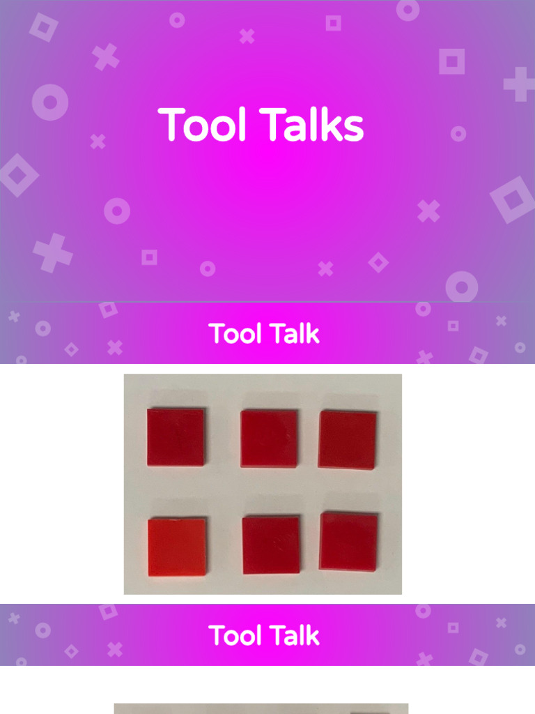 Grade 3 Tool Talk | PDF