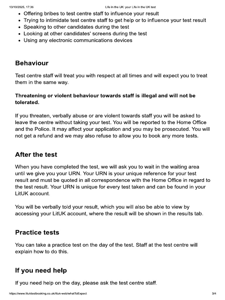 What To Expect On Test Day - Part3 | PDF