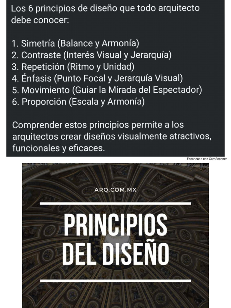 6 Principios de Diseño | PDF