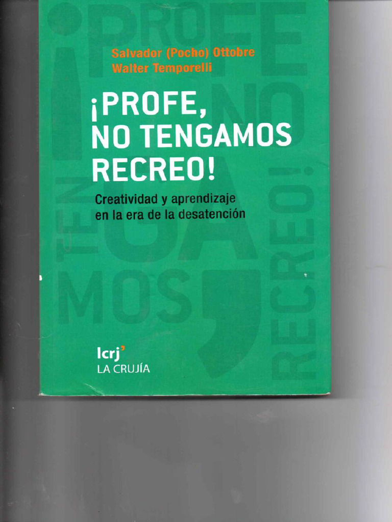 Libro Profe No Tengamos Recreo - Compress - 240604 - 115431 | PDF