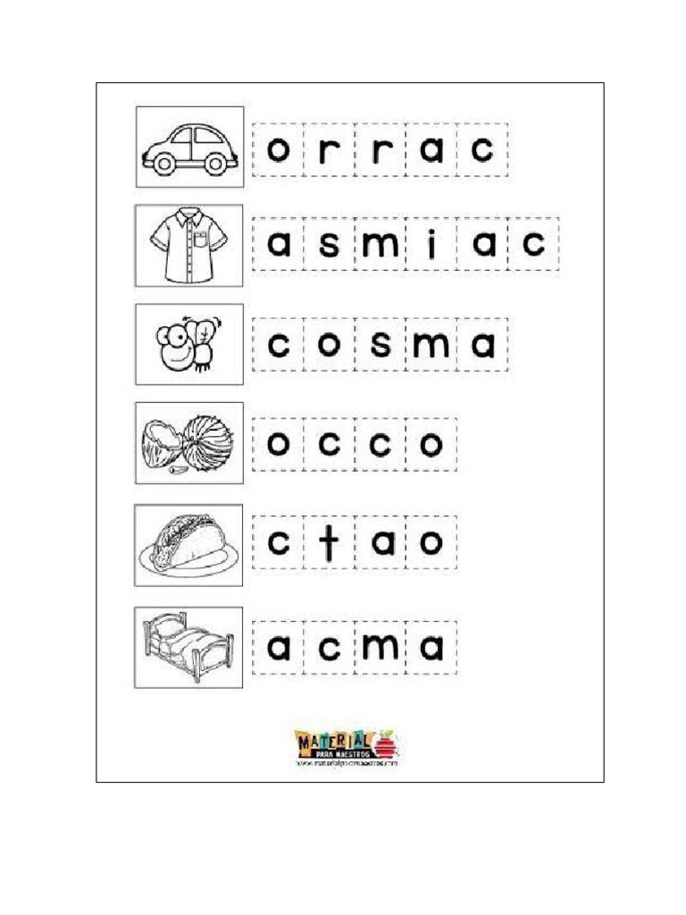 Palabras Con C | PDF