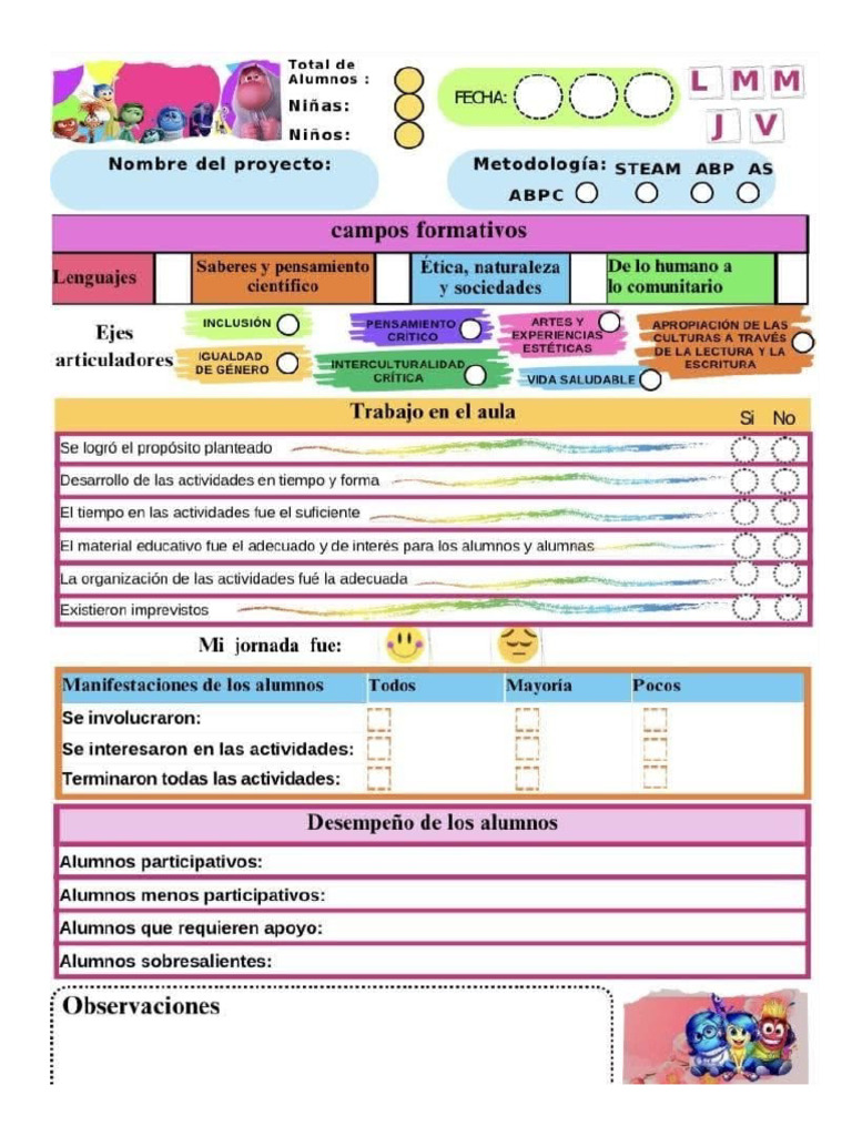 Cuadernillo de Trabajo Diario | PDF