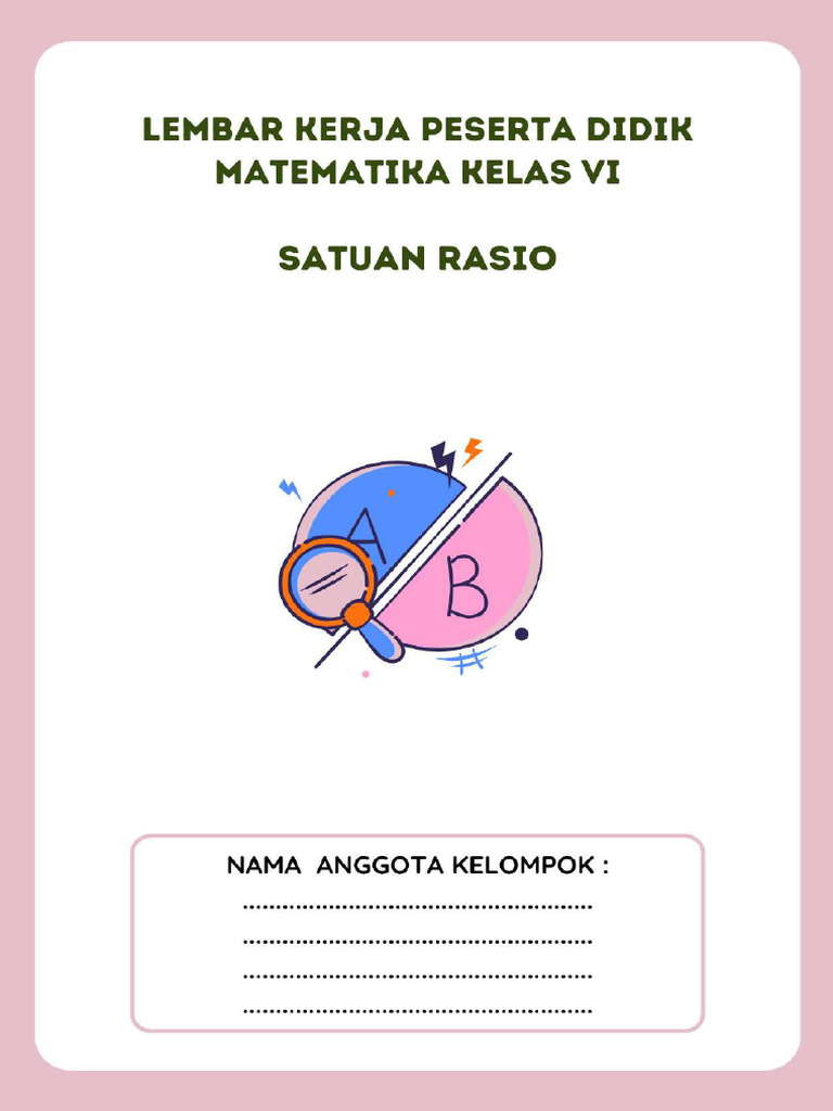 LKPD Rasio Satuan | PDF