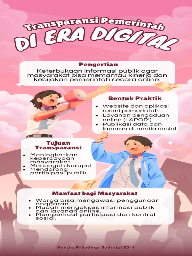 Praktik Transparansi Pemerintah Digital | PDF