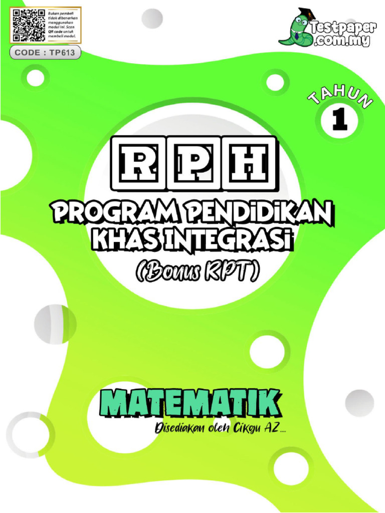 RPH Math Tahun 1 (Unit 5 Wang) | PDF