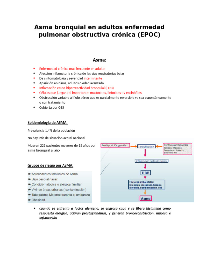 Insuficiencia Respiratoria - ASMA PP4 | PDF | Asma | Enfermedades y trastornos