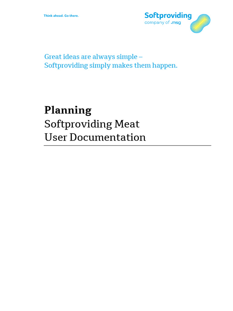 PP Meat560 User Planning v10 en | PDF | Icon (Computing) | Information