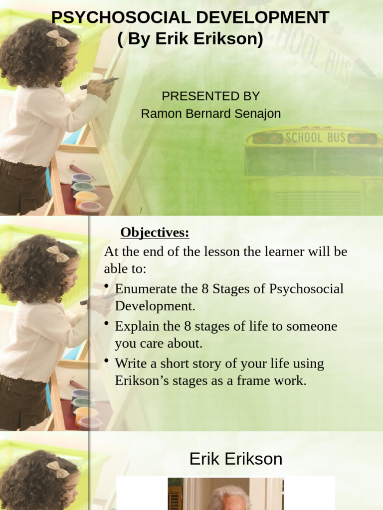 Erikson 140907091324 Phpapp01 | PDF | Human Development | Psychology