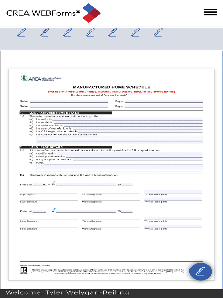 Forms CREA WEBForms® | PDF