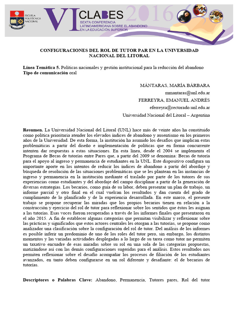 1407-Texto del artículo-5879-1-10-20170504 (1) | PDF | Maestros | Aprendizaje
