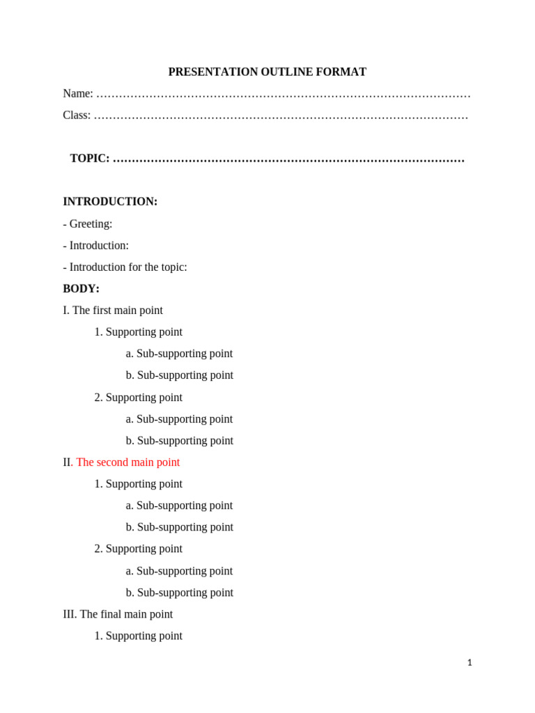 7 Presentation Outline Format for Final Examination 20241202091319 e | PDF