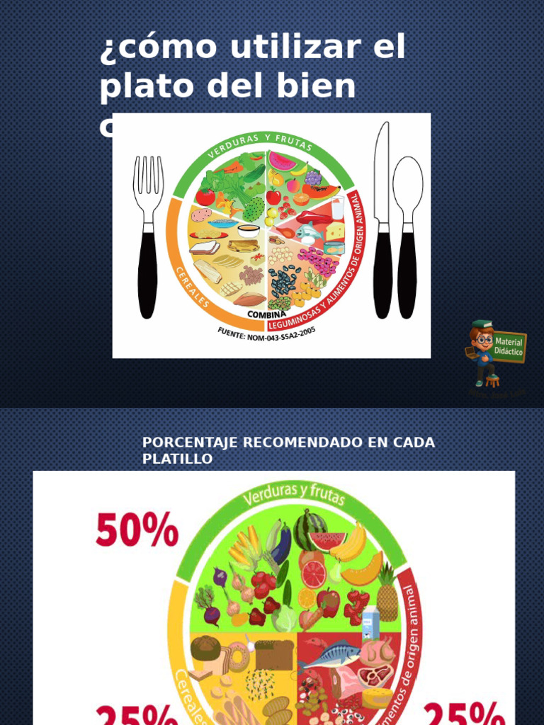 Uso del Plato del Bien Comer | PDF