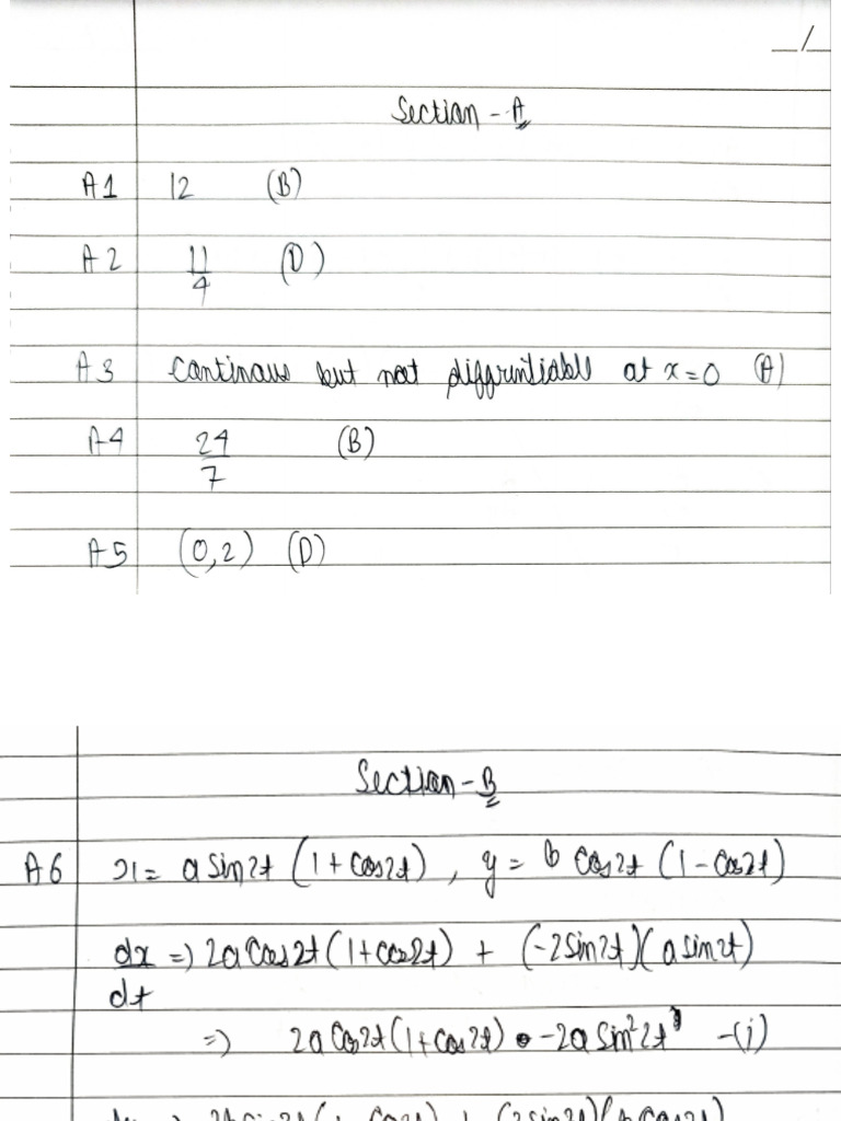 Ashmeet's Minor Test-9 | PDF