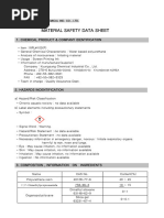 Plascon Floor Paint MSDS Overview | PDF | Paint | Hazards