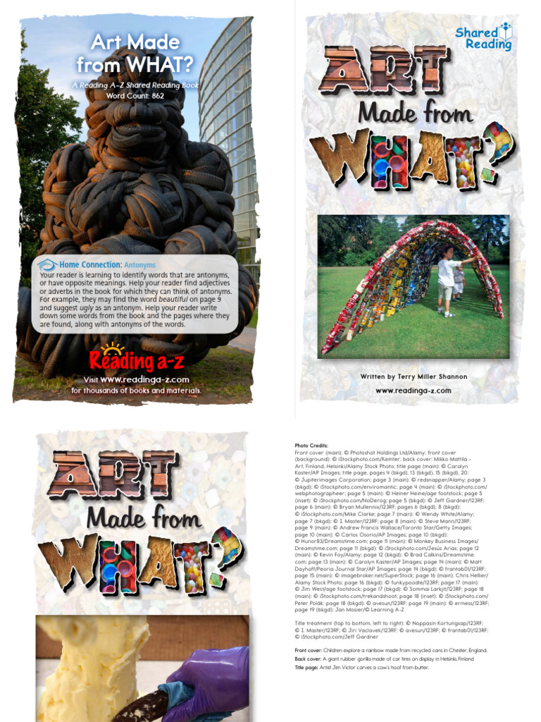 Unique Art from Everyday Materials | PDF | Sculpture