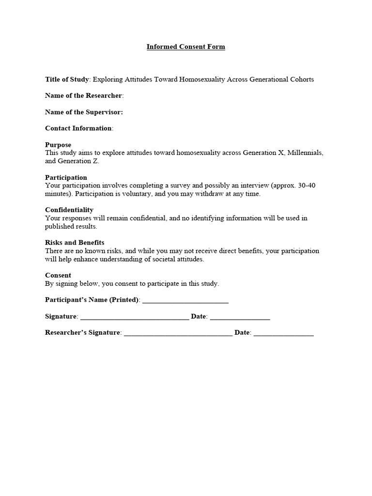 Informed Consent Form 2 | PDF
