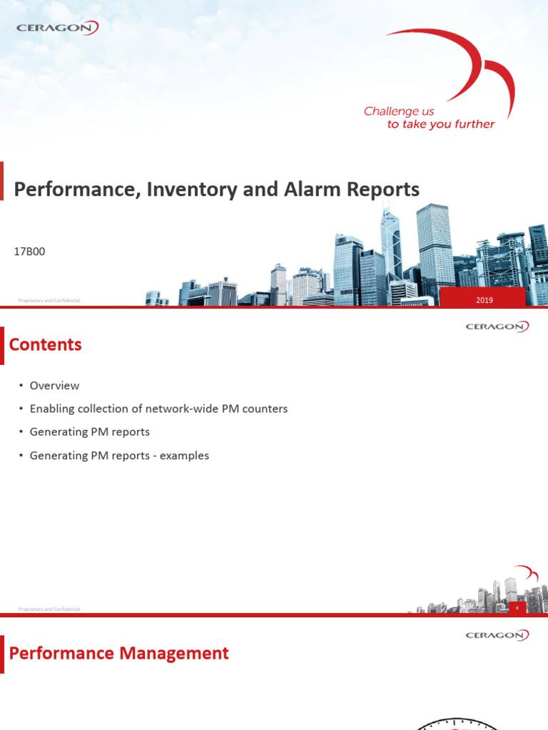 05.performance and Alarm Reports | PDF | Ip Address | Command Line ...