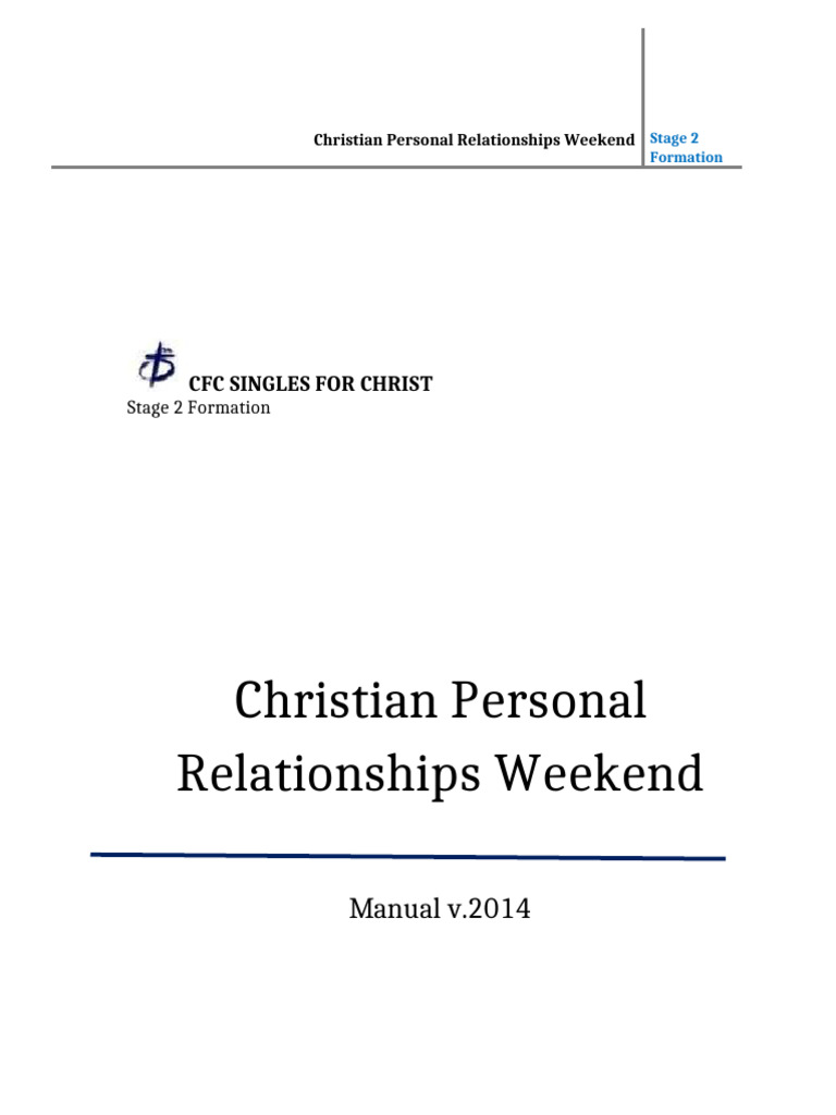 Christian Relationships Weekend Retreat | PDF | Jesus | Gospel Of John