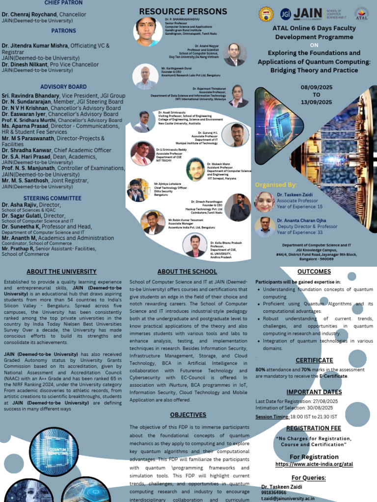 ATAL FDP Quantum Computing | PDF | Quantum Computing | Computing