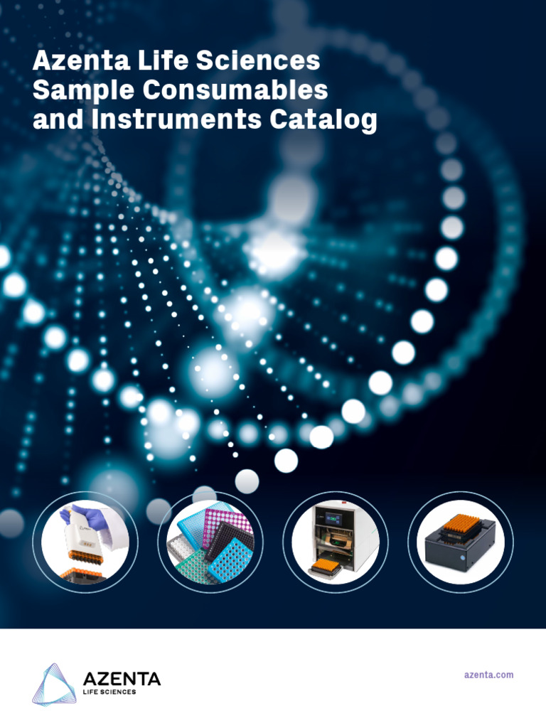 CAT Azenta Life Sciences CnI Catalog | PDF | Barcode | Dna Sequencing
