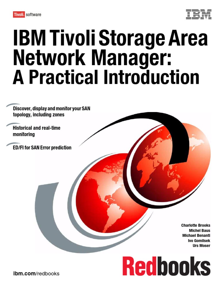 Ibm Tivoli Storage Area Network Manager A Practical Introduction