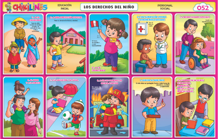 052 Los Derechos Del Niño | PDF