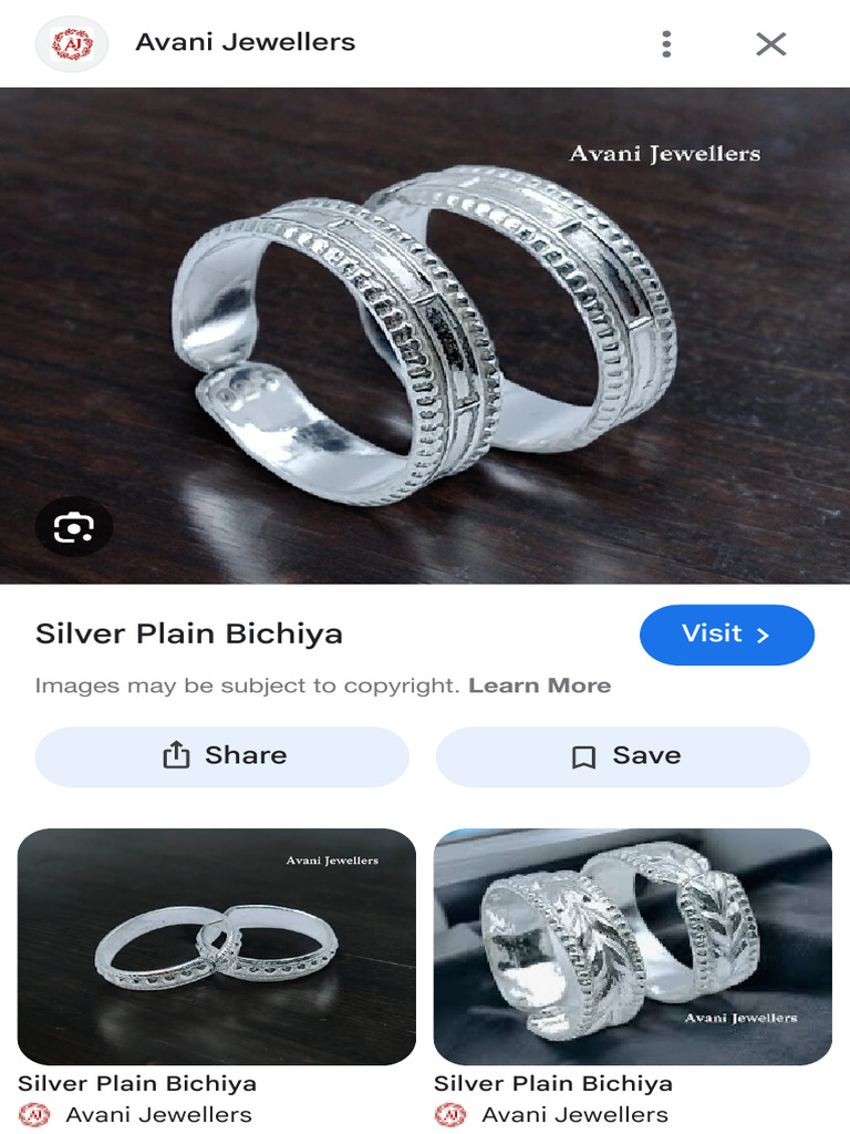 Silver Plain Bichiya Design - Google Search 3 | PDF