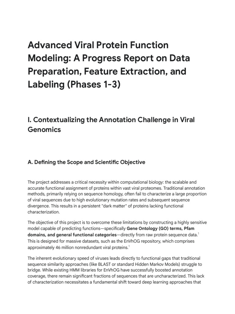 Presentation Viral Protein Function Prediction Pipeline Pdf