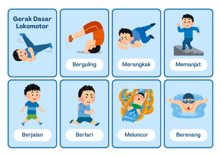 Gerak Dasar Lokomotor | PDF