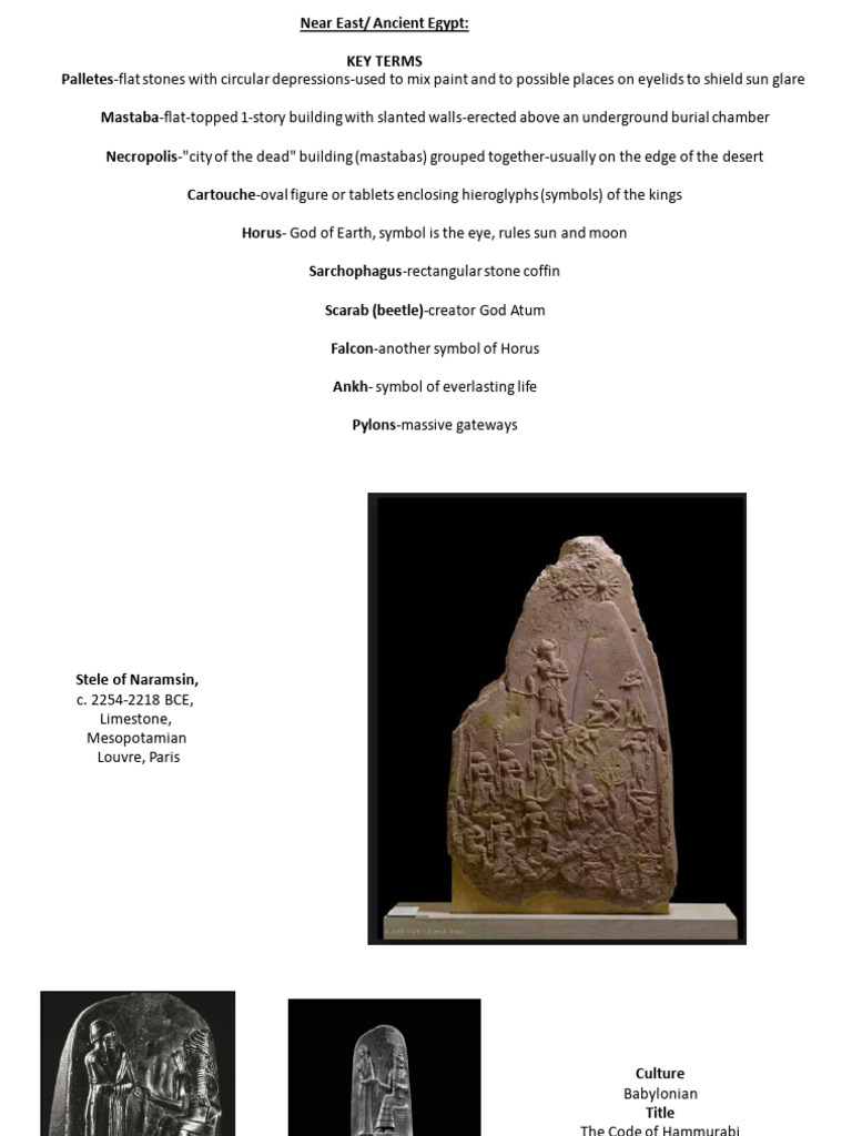 ARH+1000+Near+East+Ancient+Egypt | PDF | Egyptian Pyramids | Mesopotamia