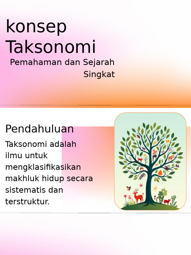 Taksonomi: Ilmu Klasifikasi Organisme | PDF
